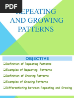 Continuous and Repeating Patterns Group13 | PDF | Teaching Methods & Materials | Computers