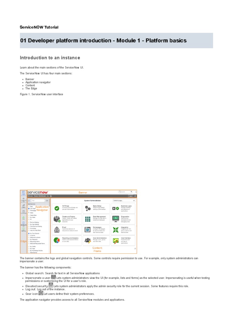 Servicenow Tutorial | PDF | Microsoft Excel | Comma Separated Values Servicenow Tutorial | PDF | Microsoft Excel | Comma Separated Values