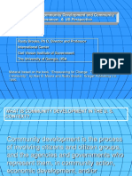 Community Development Framework | PDF | Community Development | Community