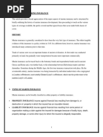 Marine Insurance Project | PDF | Cargo | Reinsurance