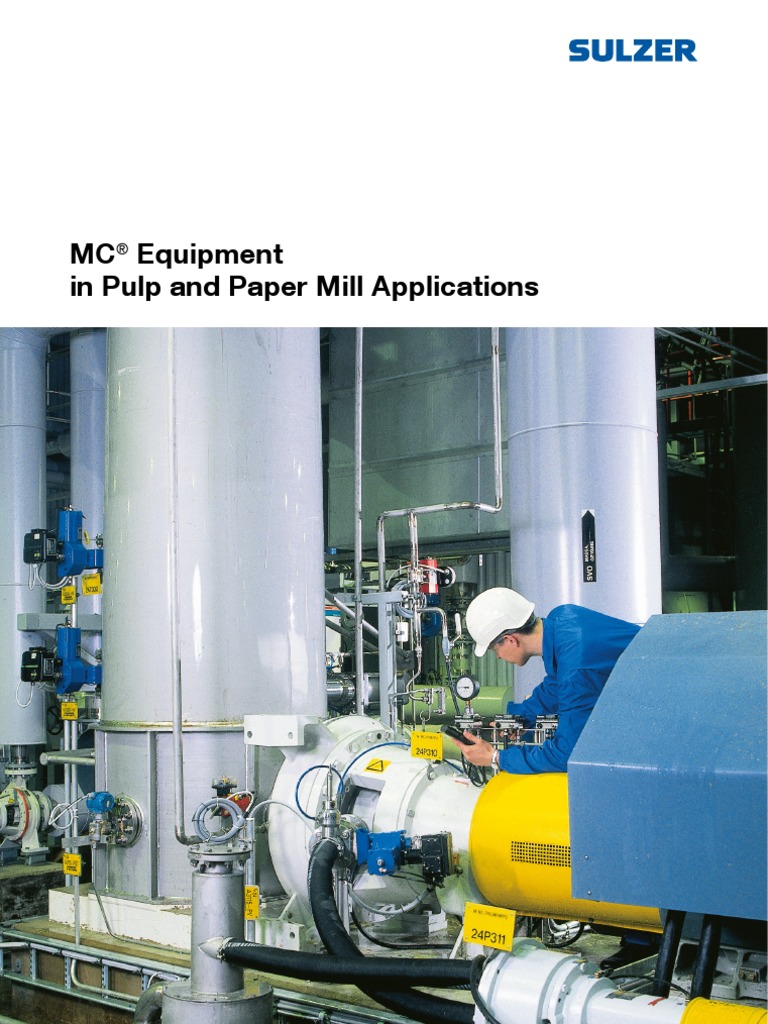 MCE quipmentInPPMillApplications - E00516 | PDF | Pump | Valve