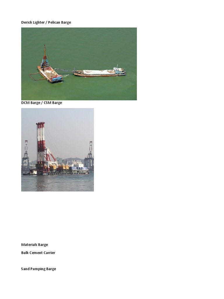 Derick Lighter / Pelican Barge | PDF | Technology & Engineering