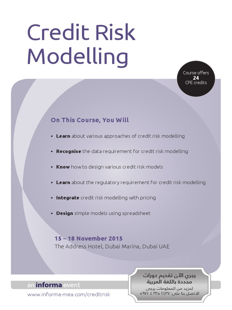 Credit Risk Modelling PDF | PDF | Credit (Finance) | Credit Risk
