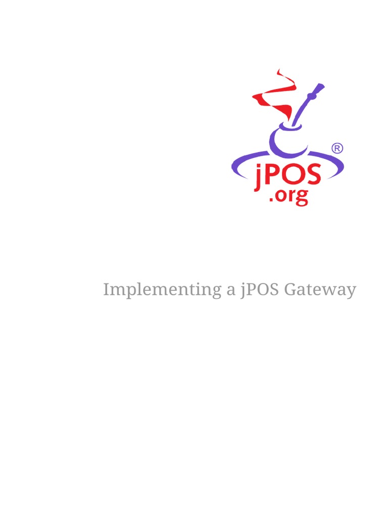 Implementing A Jpos Gateway Pdf Server Computing Port Computer 6457