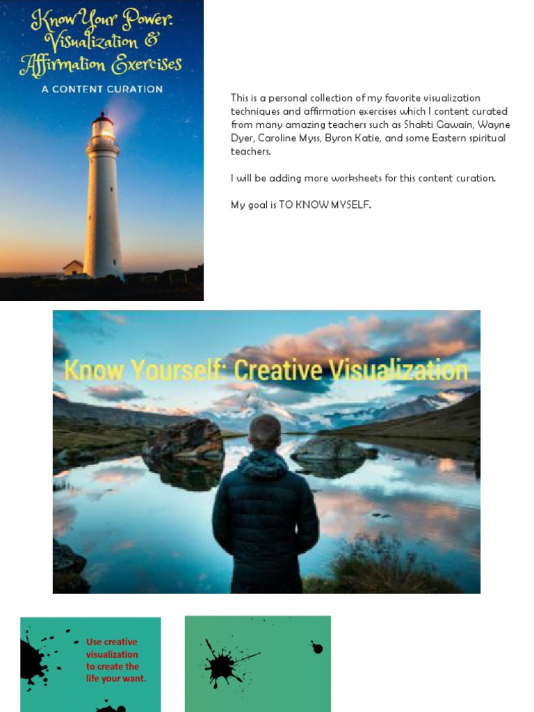 Creative Visualization Guide | PDF | Affirmations (New Age) | Forgiveness