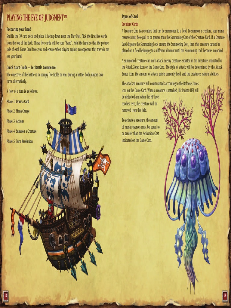 Eye of Judgement | PDF | Magic (Paranormal) | Leisure