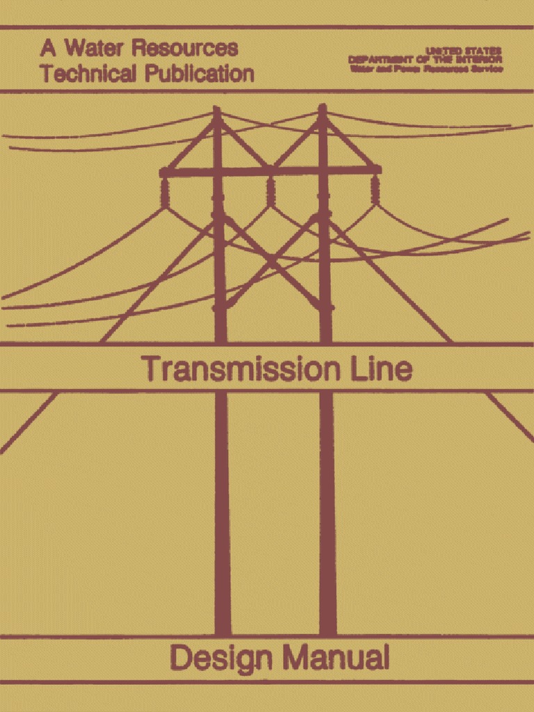Power Transmission Line Design Manual | PDF