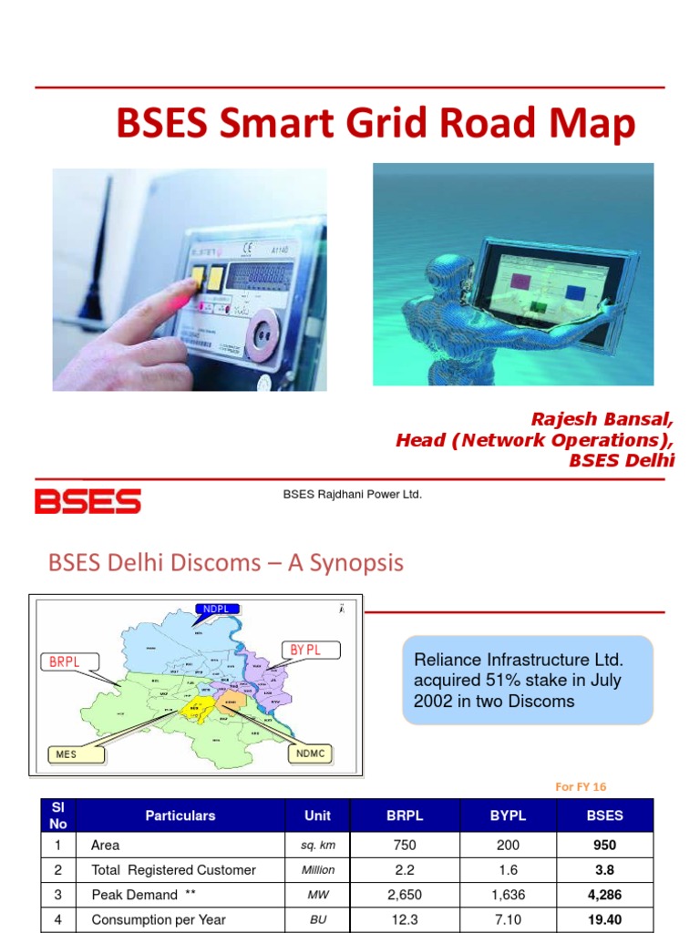 BSES Smart Grid Road Map to Improve Efficiency and Reliability | PDF ...