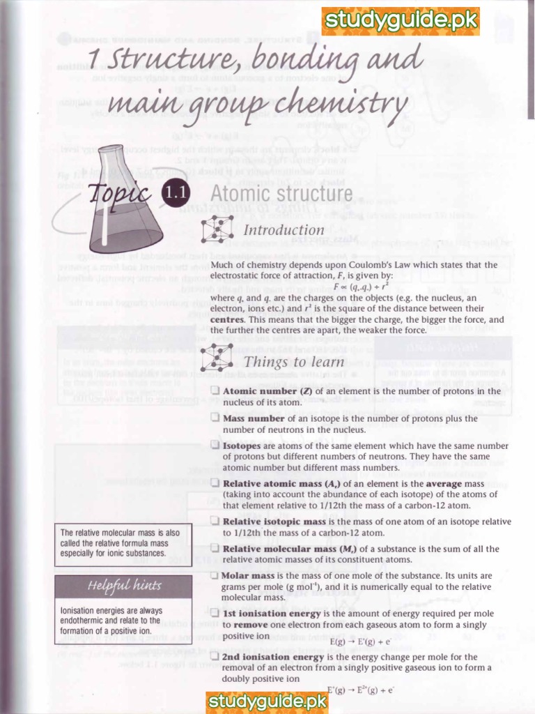 A Level Chemistry by George Facer PDF | PDF | Mole (Unit) | Chemical Bond