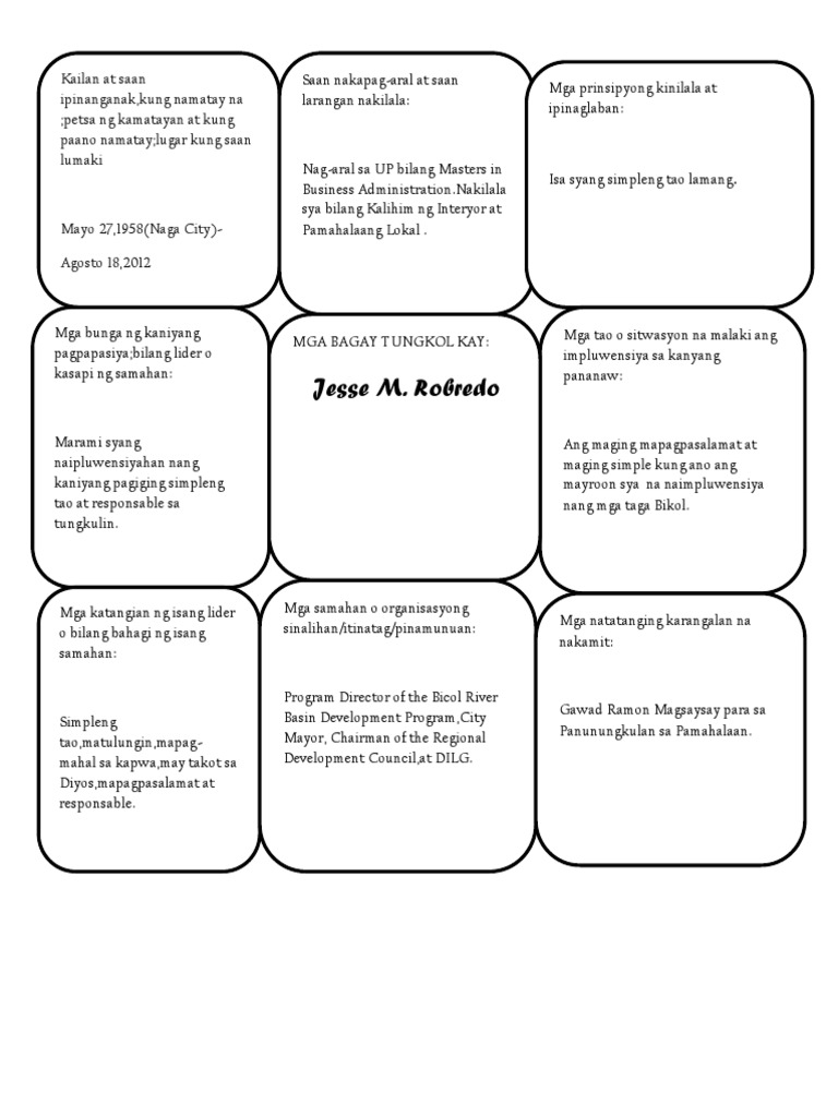 Jesse M. Robredo | PDF
