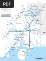 SE Network Route Map - Full - Nov2023 | PDF | England | Land Transport