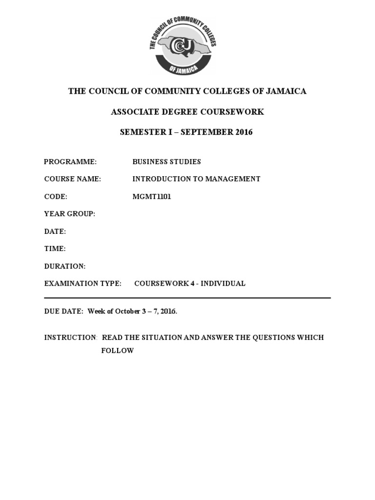 Introduction To Management - Cw4 | PDF | Home Appliance | Leadership