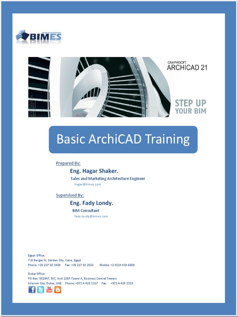 ArchiCAD Basics: Tools & Setup Guide | PDF | Beam (Structure) | Line ...