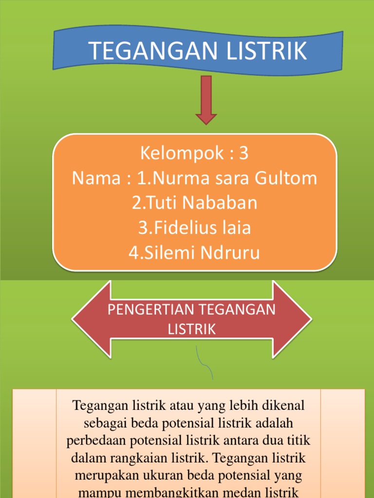 Tegangan Listrik | PDF