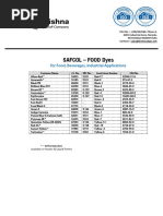 Xylan 1424 Color Chart | PDF