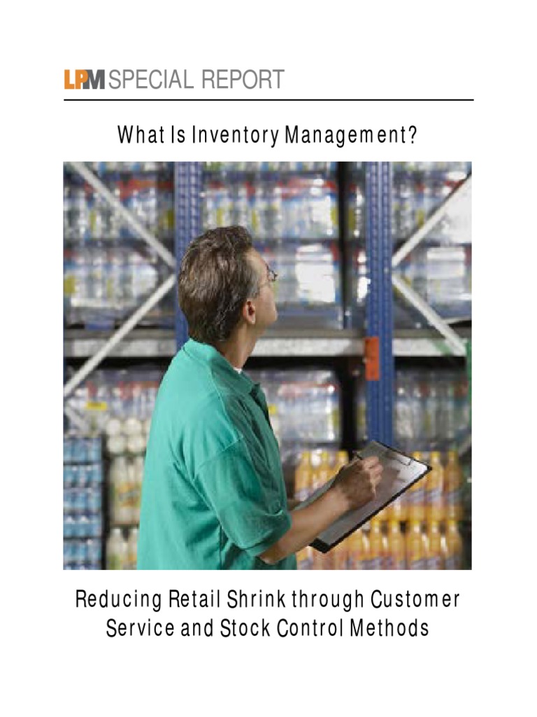 LPM - Inventory Shrinkage Special Report | PDF | Inventory | Retail