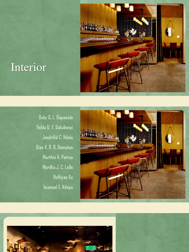 Presentasi Interior | PDF