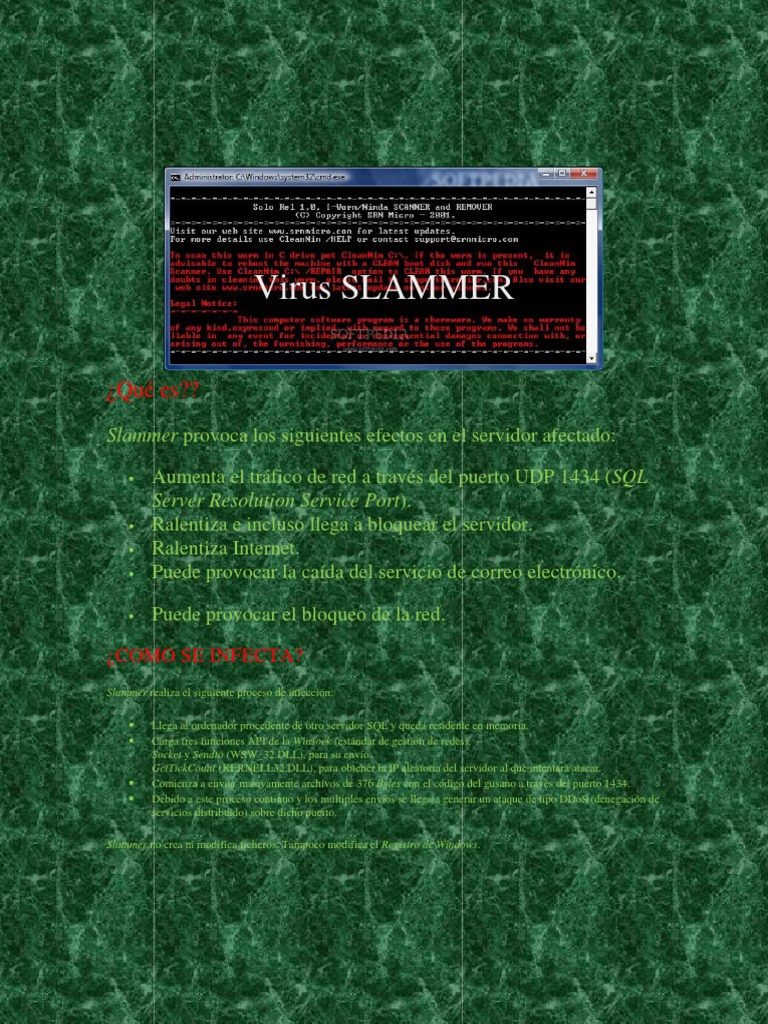 Virus Slammer | PDF | Negocios | Informática