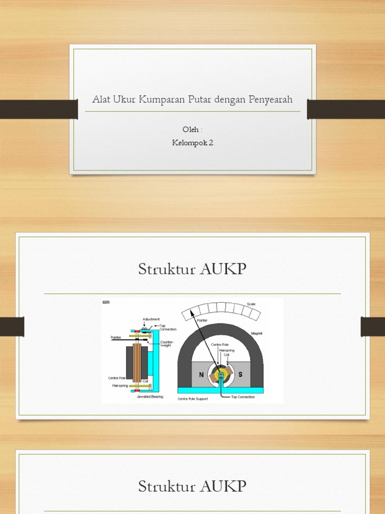 Alat Ukur Kumparan Putar Dengan Penyearah | PDF