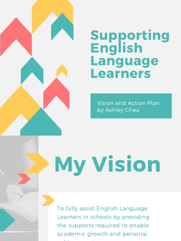 Supporting English Language Learners - Vision and Plan | PDF ...
