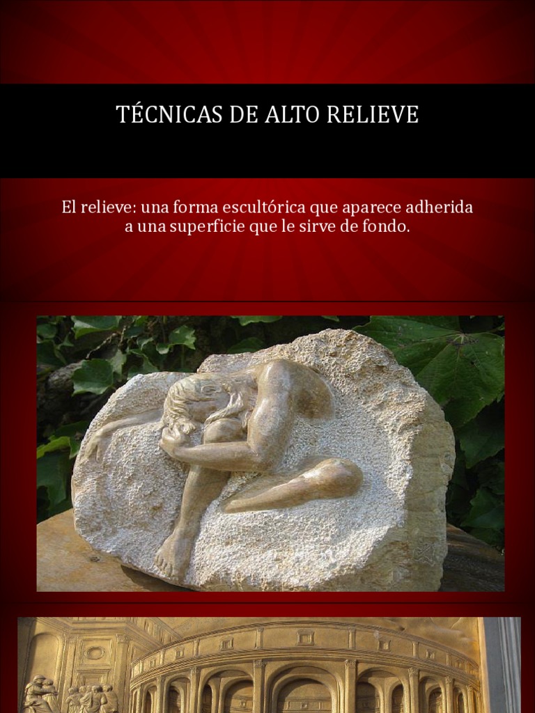 Técnicas de Alto Relieve Original | PDF | Escultura | Diseño de ...