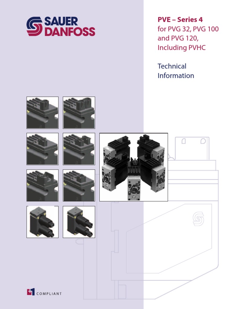 Sauer Danfoss PVE-series 4 | PDF | Feedback | Valve