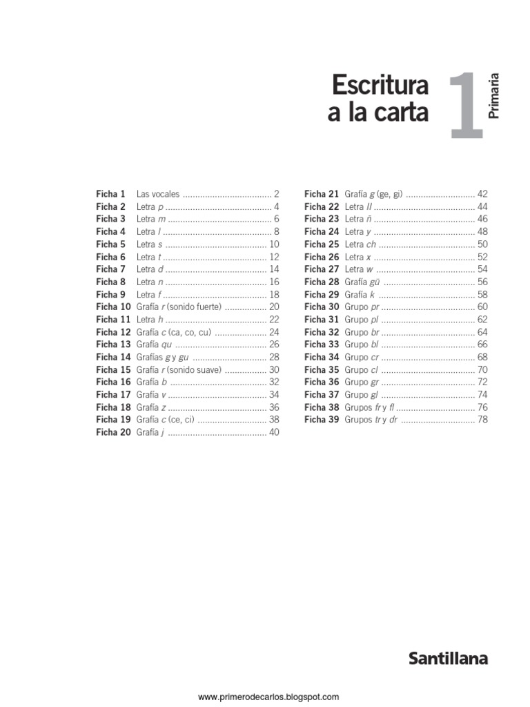 Escritura A La Carta PDF | PDF | Naturaleza