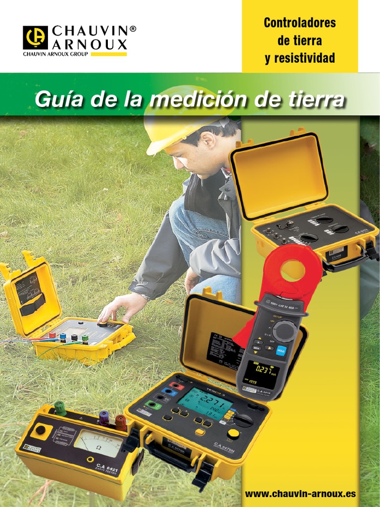Cat Guia de Medicion de Tierra Ed2 PDF | PDF