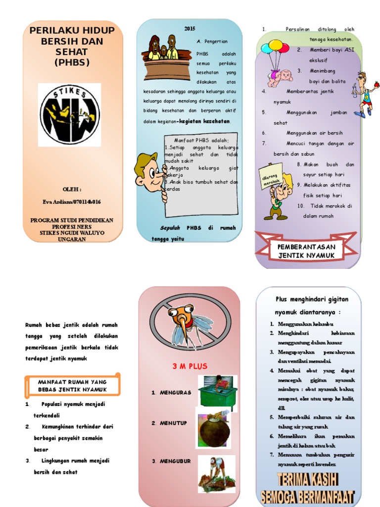 Leaflet PHBS New | PDF