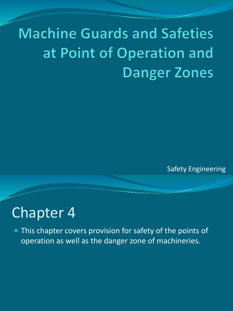 Machine Guards and Safeties | PDF | Machines | Industries
