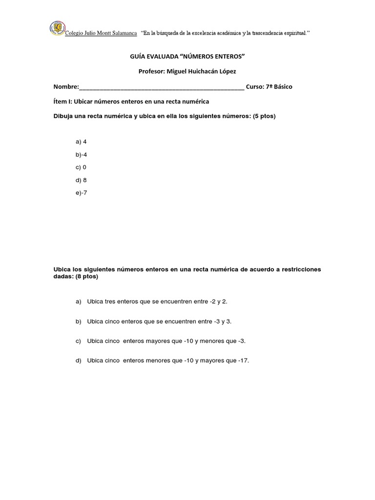 GUÍA EVALUADA 7mo | PDF