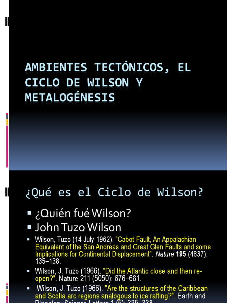 3 Wilson Cycle Metalogenesis | PDF | Basalto | Magma