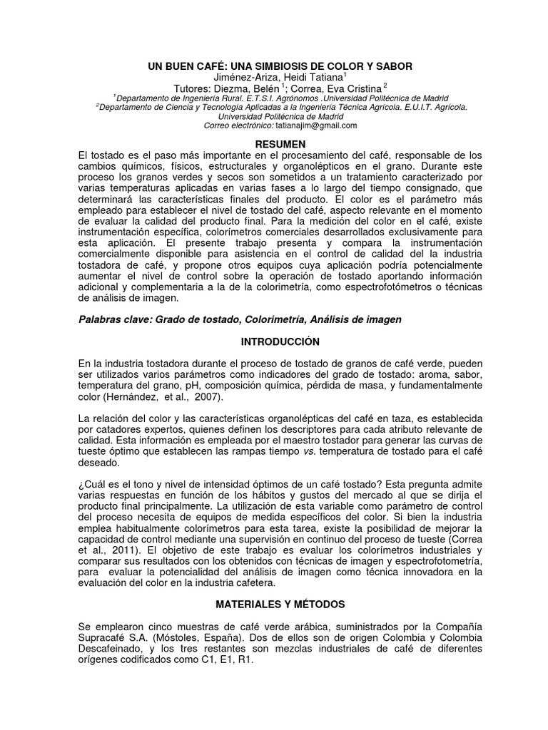 Agtron Scaa PDF | PDF | café | Histograma