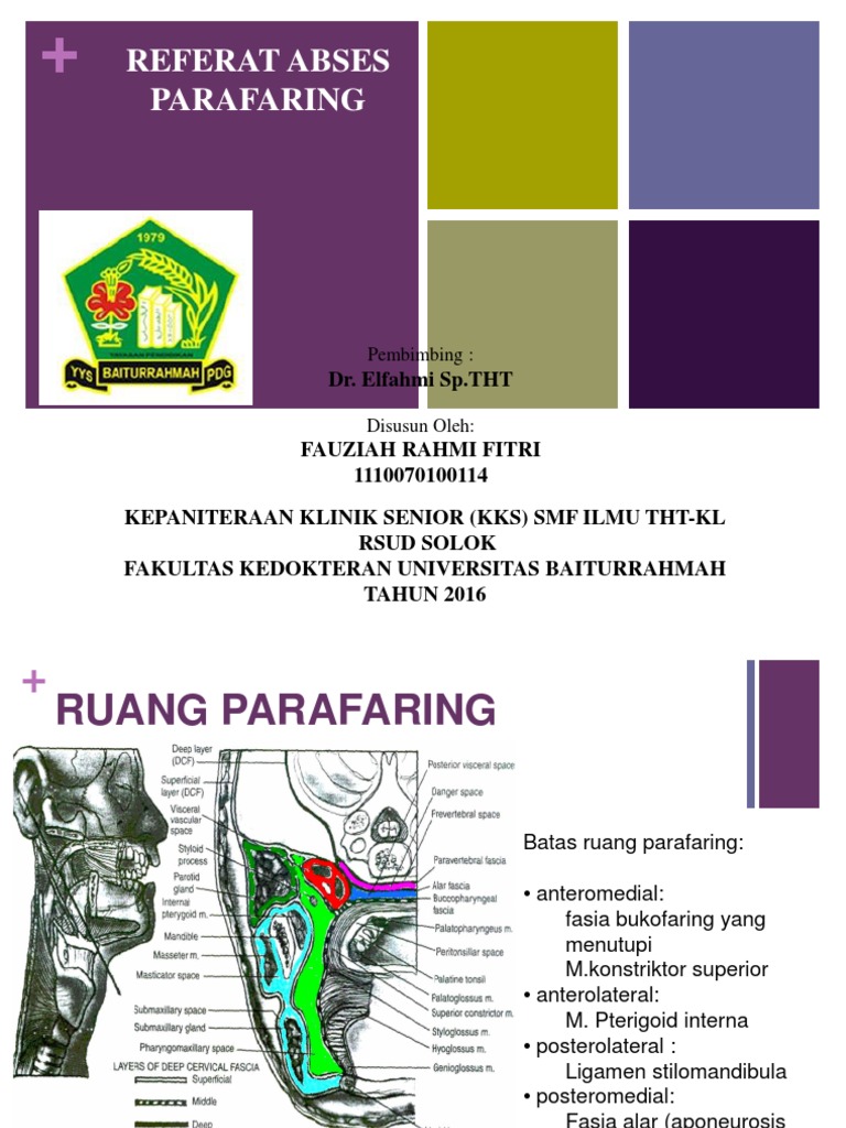 Refrat Abses Parafaring 2 | PDF