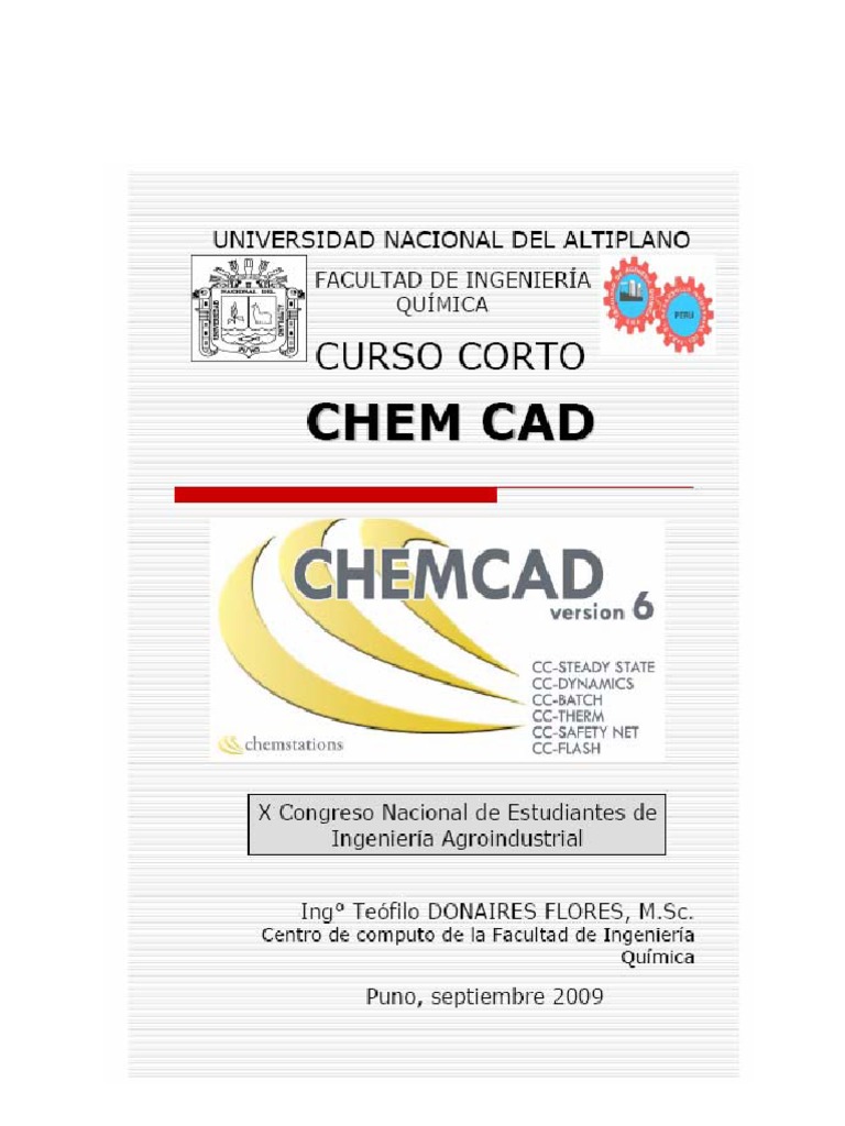 Manual Chemcad 6 | PDF | Ventana (informática) | Point and Click