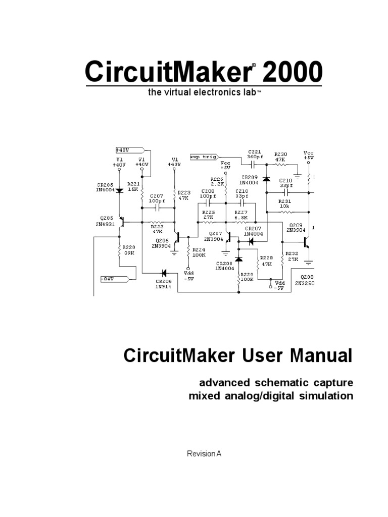 Circuit Maker 2000 Manual PDF | PDF | Business