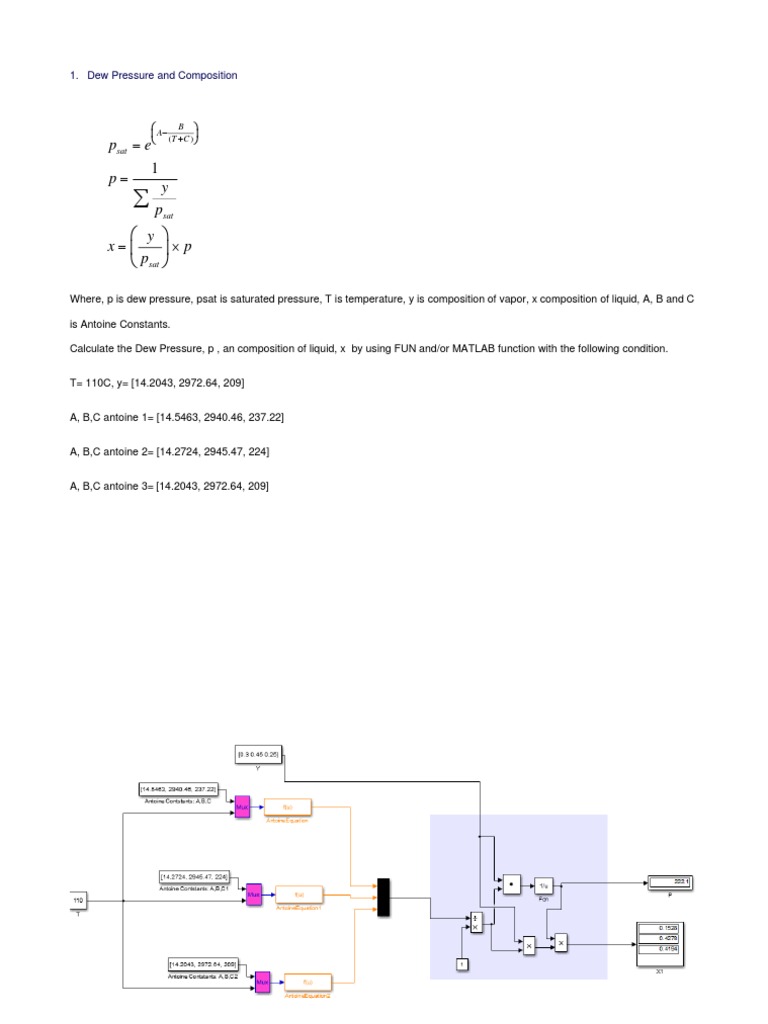 02 Calculation Simulink - Matlab1 - Stud | PDF