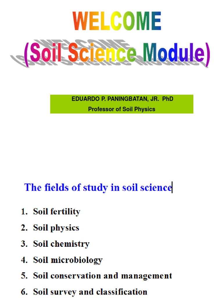 Understanding Soil Formation and Structure | PDF | Porosity | Soil