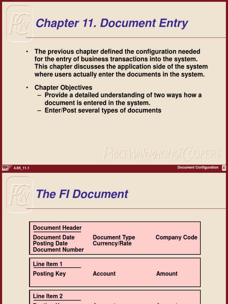 11 4.6fi - Document Entry | PDF | Cheque | Information Technology ...
