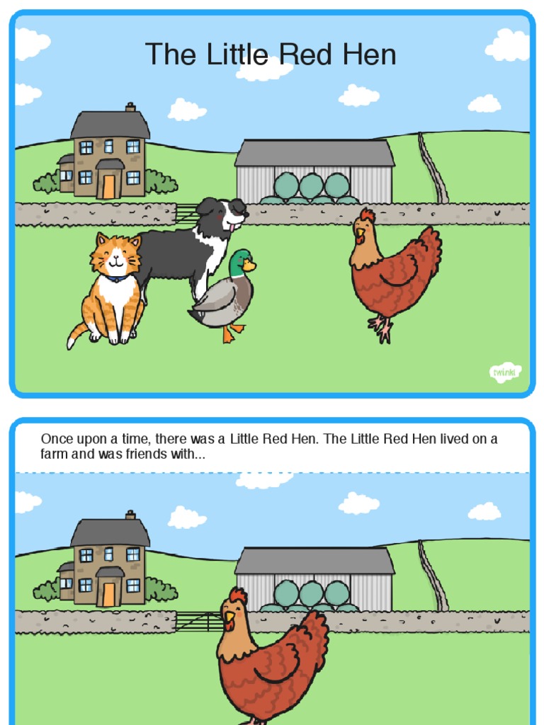 T-T-11090-The-Little-Red-Hen-Story-Powerpoint Ver 1 | PDF