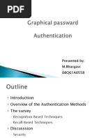 Graphical Password Authentication System | PDF | Password | User ...
