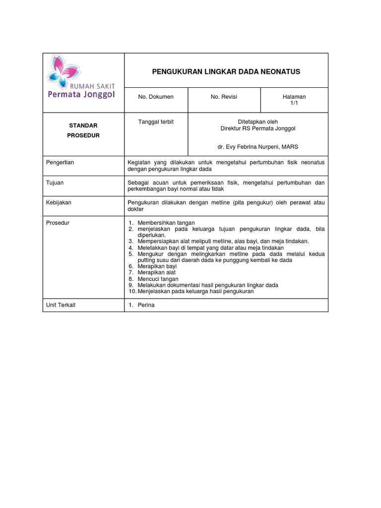 Sop Tindakan Edit Yuni | PDF