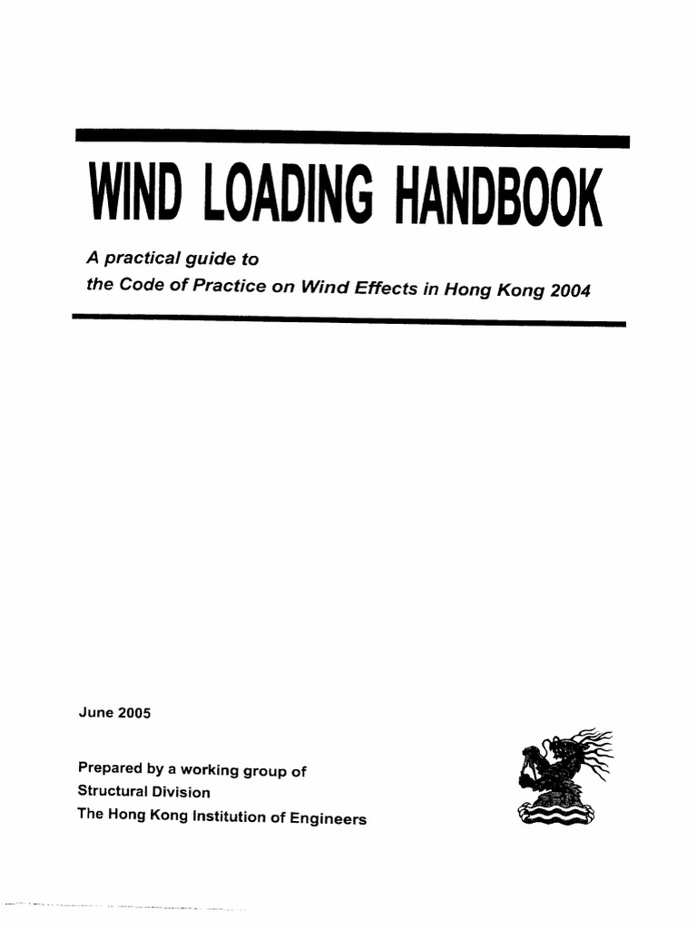 HKIE - Wind Load Handbook | PDF