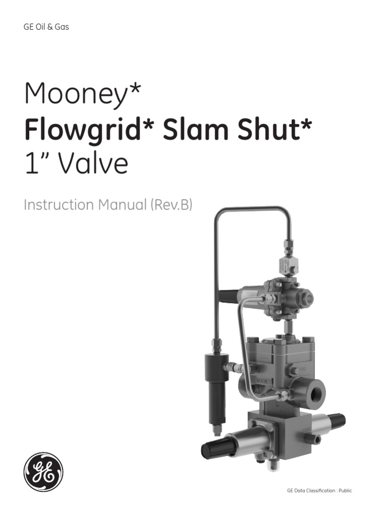 Slam Shut Off Flowgrid | PDF | Valve | Leak