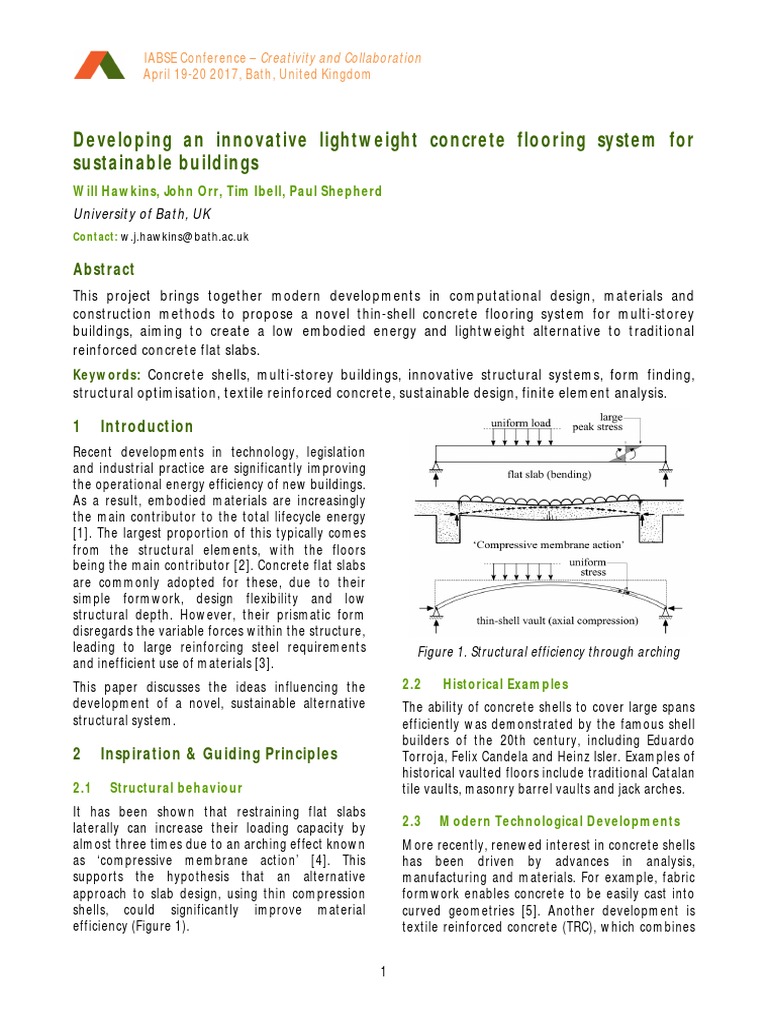 Developing An Innovative Lightweight Concrete Flooring System For ...
