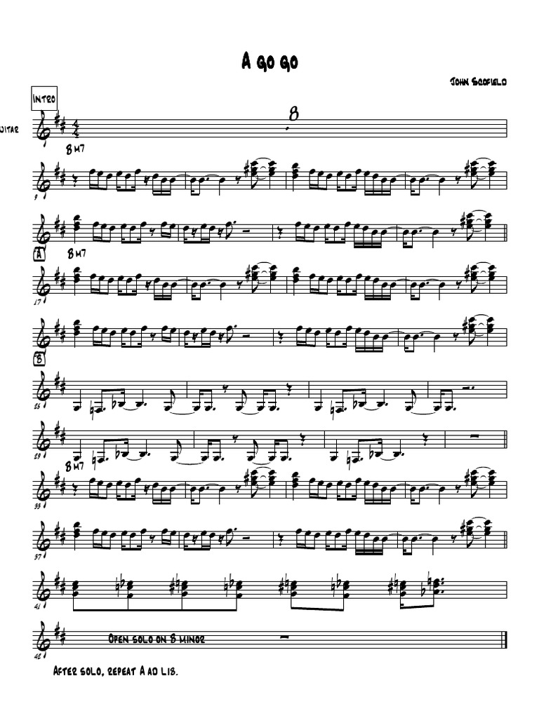 A Go Go - John Scofield (Leadsheet).pdf