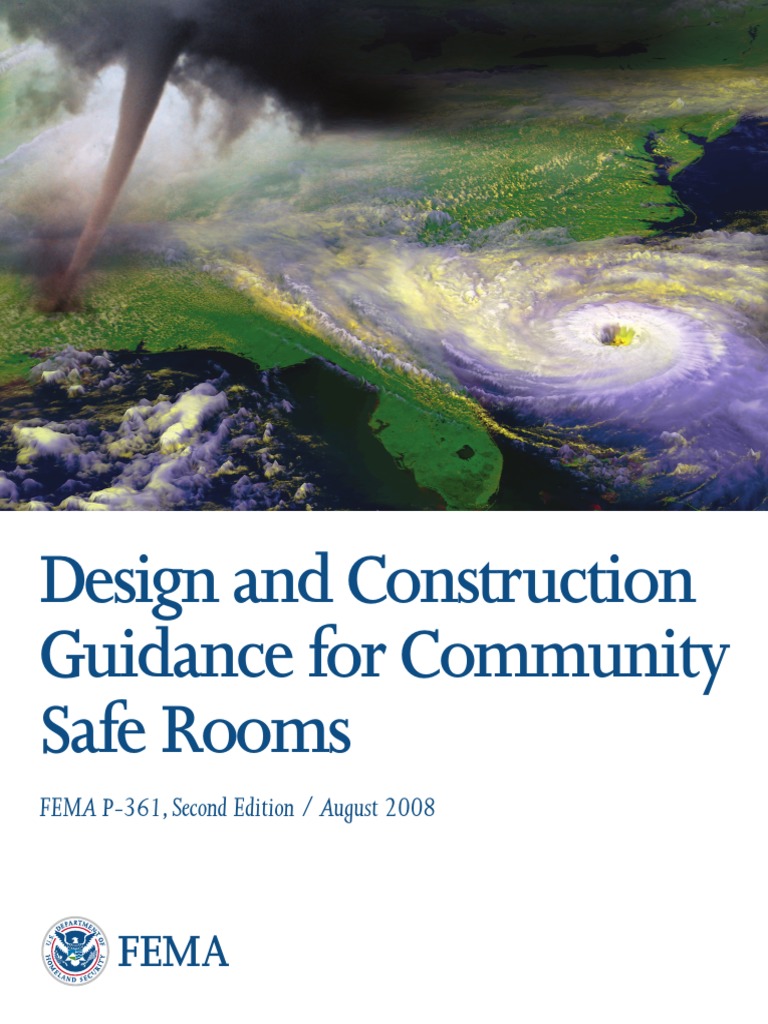 FEMA P 361 Community Safe Room | PDF | Federal Emergency Management ...