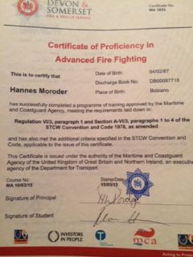 Advanced Fire Fighting | PDF