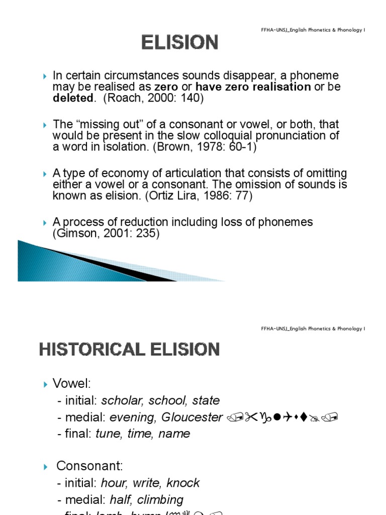 Elision | PDF