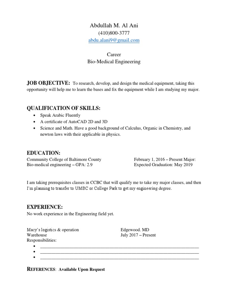 Al Ani-Resume | PDF